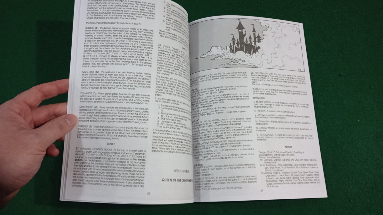 1e Q1 Queen of the Demonweb Pits Advanced Dungeons Dragons AD&D 1st ...