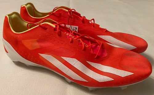 Mens 6 Adidas X Crazyfast+ FG Energy Citrus Red White Soccer Cleats ...