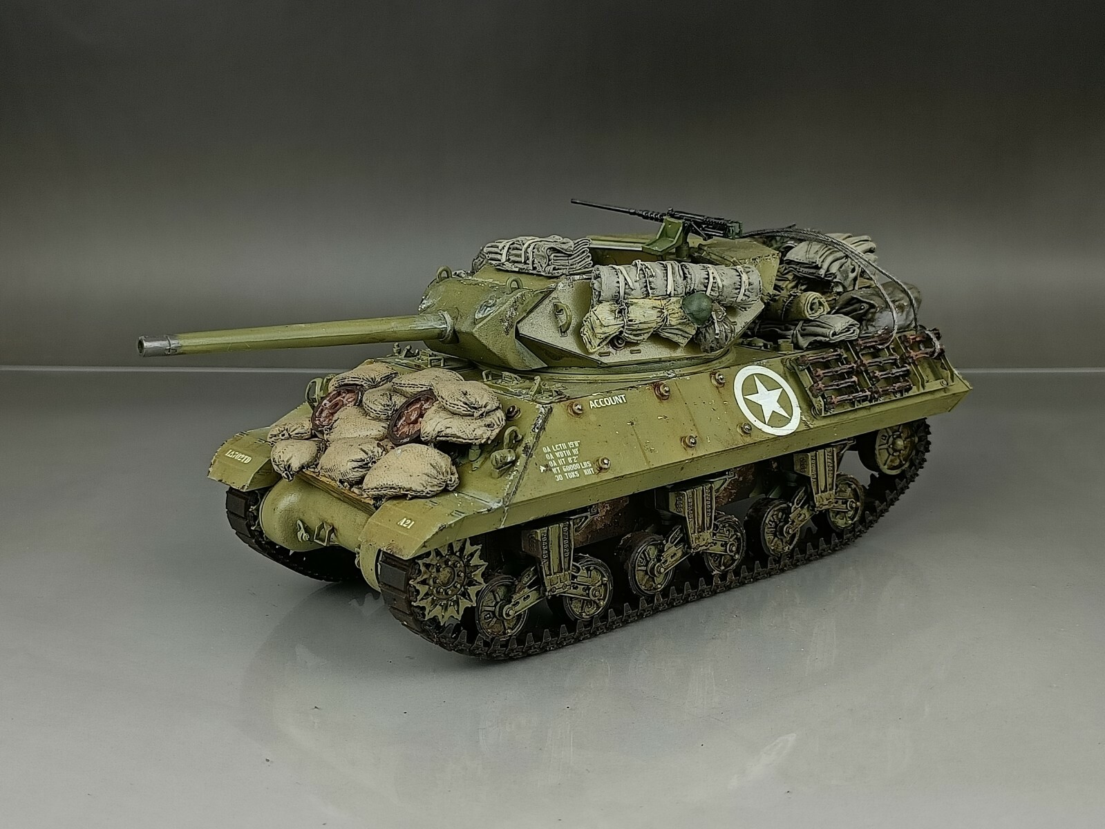 1/35 Built WWII U.S M10 Tank Destroyer w/Resin Supplies & Accessories ...