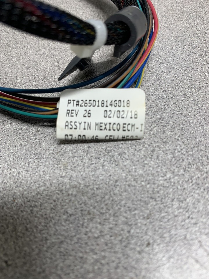 GE Dishwasher DDT575SGF5BB Wiring Harness P/N WD21X21664 265D1814G018 ...