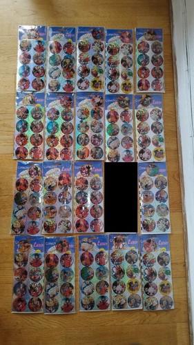 Neuf Lot 19 Caps Laser Dragon Ball pog tazo menko cards carte rare set ...