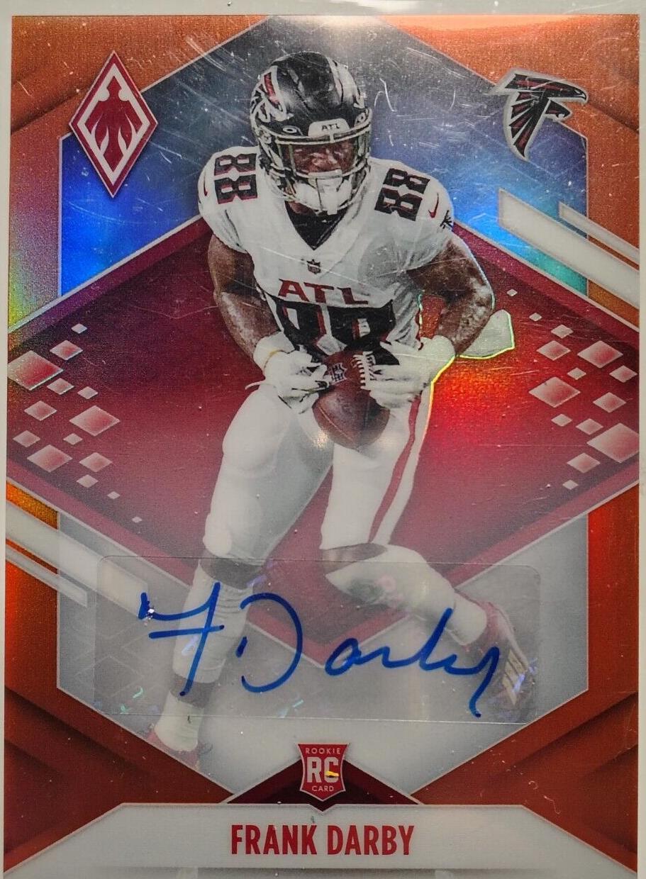 2021 Panini Phoenix - Rookie Frank Darby #194 Orange Autographs /50 (AU ...