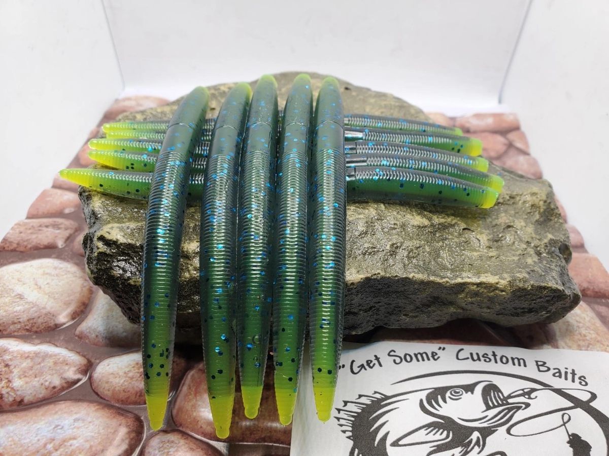 #25 count 5" Senko - style core shot stick worm in Bulk!- #25 count bag ...