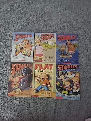 Flat Stanley - Lot Of 6 Books - Paperback - Youth Chapter Books | eBay