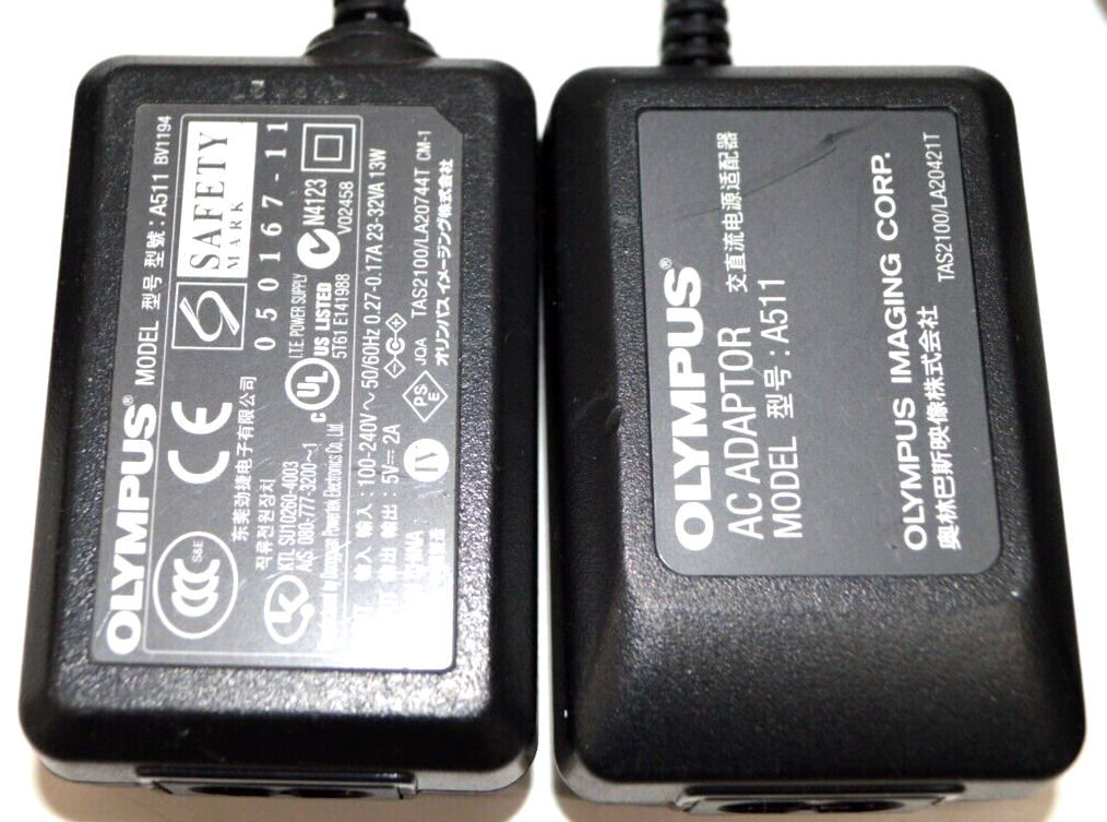 Genuine OLYMPUS AC Adapter A511 BV1194 (LOT of 2) | eBay