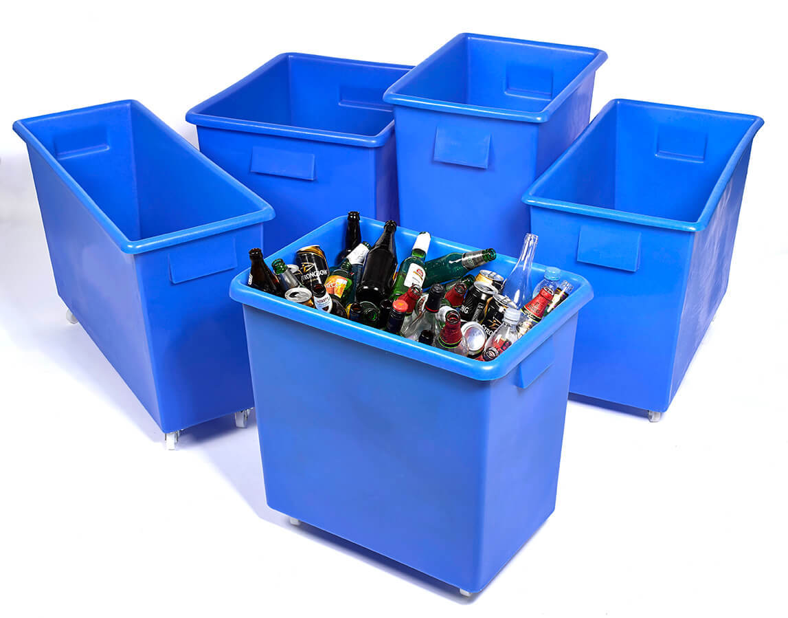Food Grade Bar Bottle Bin Portable Pub Storage Waste Trucks Skips ...