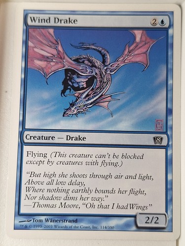 Wind Drake - 8th Edition Core Set - Magic the Gathering MTG Nice! | eBay