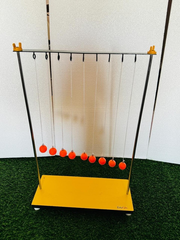 Wave pendulum with wooden base for scientific and school laboratory. Edufab | eBay