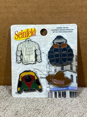 Seinfeld Funko Enamel Pin Set (4) Pins-"Puffy Shirt"-Brand New In ...