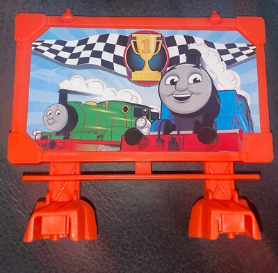 Thomas & Friends Raceway Billboard Sign | eBay