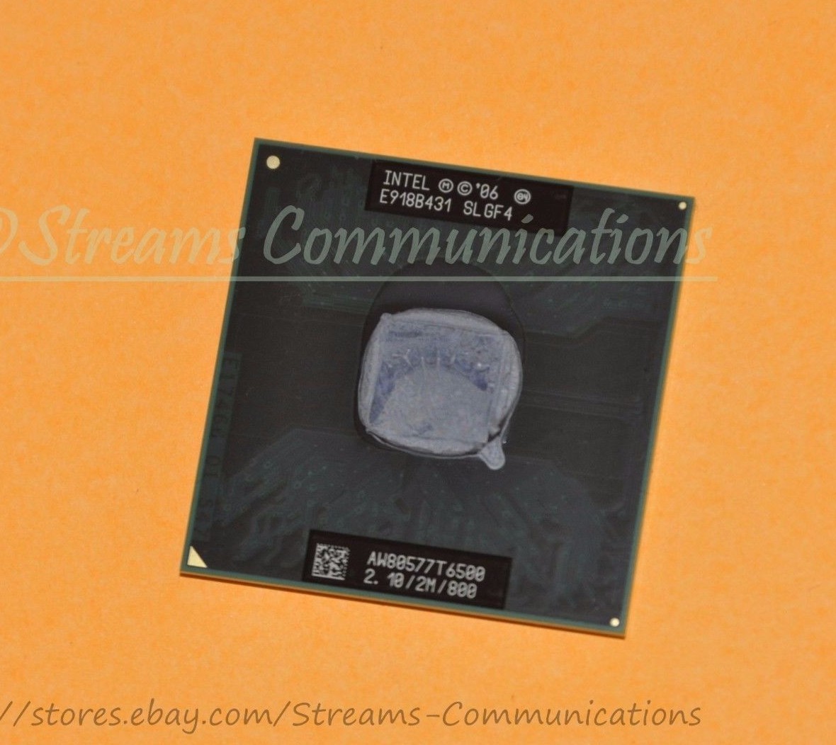 Intel Core 2 Duo T6500 2.1GHz 800MHz 2M CPU For Dell Studio 1555 ...