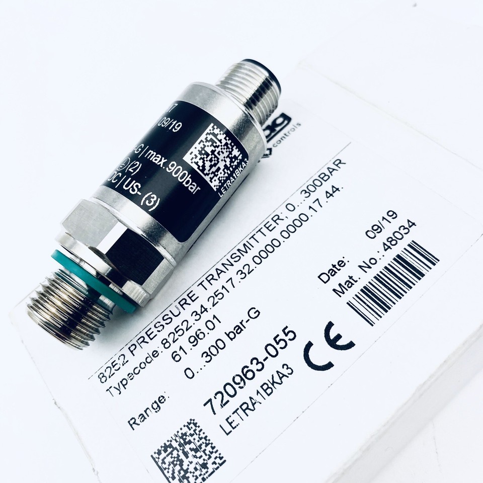 TRAFAG PRESSURE TRANSMITTER RANGE 0-300 BAR, TYPE 8252.34.2517 | eBay