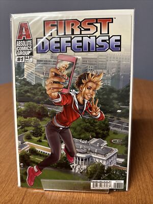 First Defense #1 Cover A Absolute Comics Signed By Benny Powell W/ COA | eBay