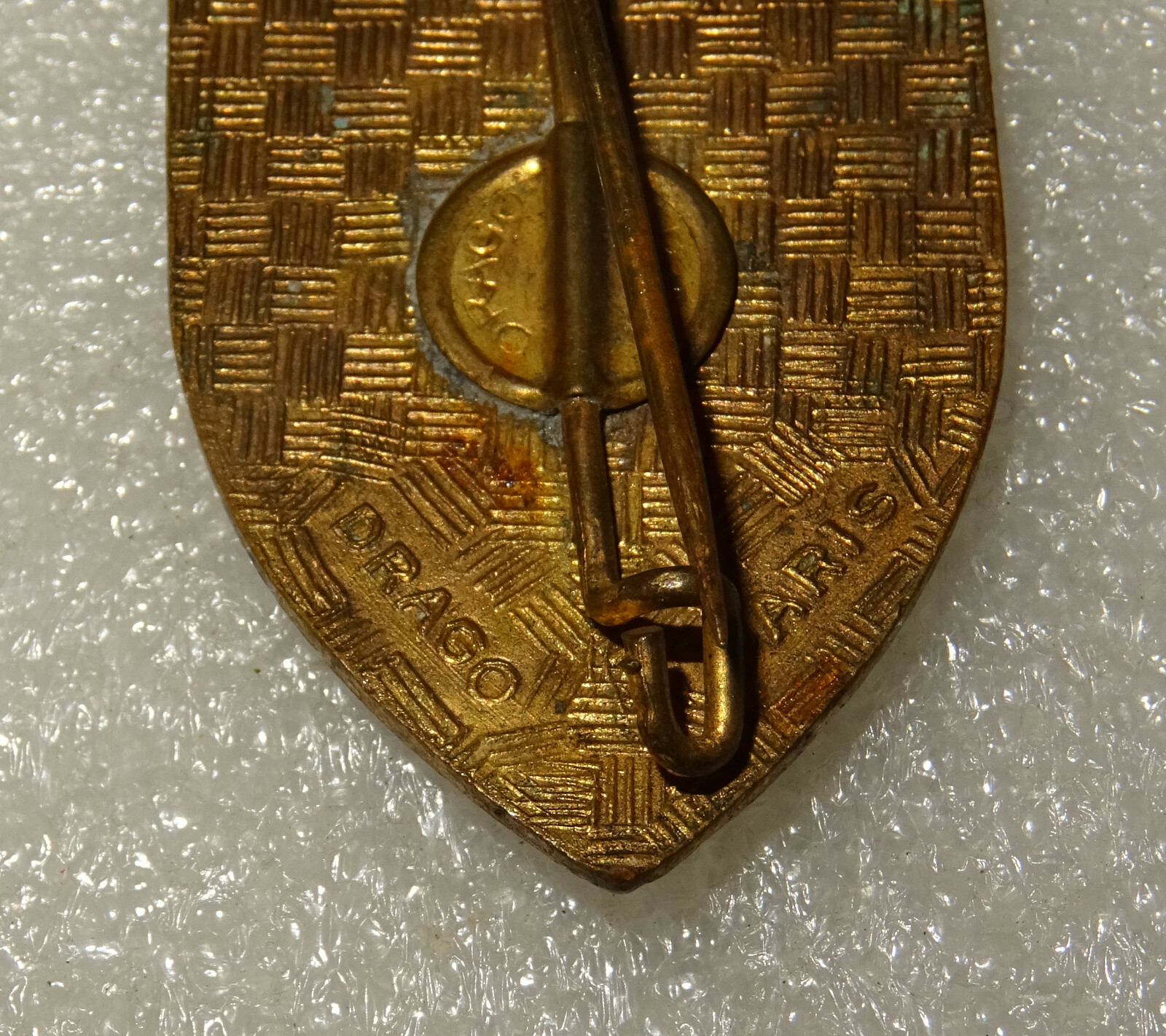 RARE " PUCELLE " INSIGNE MILITAIRE DU 4ème RAMA REGIMENT DU 1/12/58 AU ...