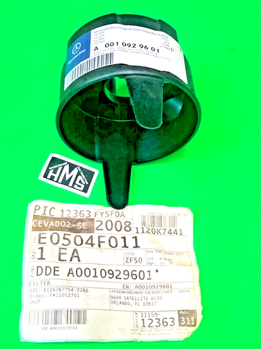 DDE A0010929601 MERCEDES - DETROIT DIESEL ELEMENT-FUEL FILTER A 001 092 ...