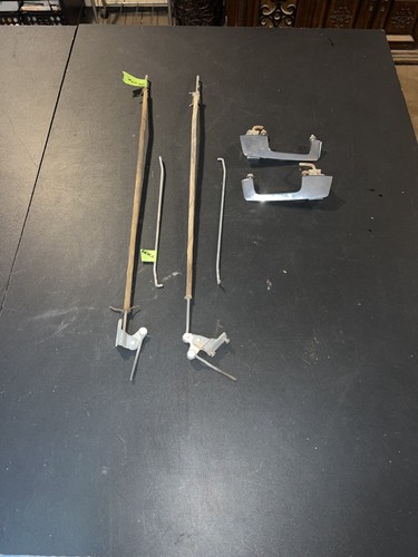 1972 Mopar A Body 4 Door Rear Door Handles & Lock Rods Dart 72 69 70 71 ...