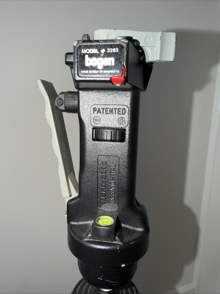 Manfrotto By Bogen 3001 Professional Tripod With 3265 Grip Action Ball ...