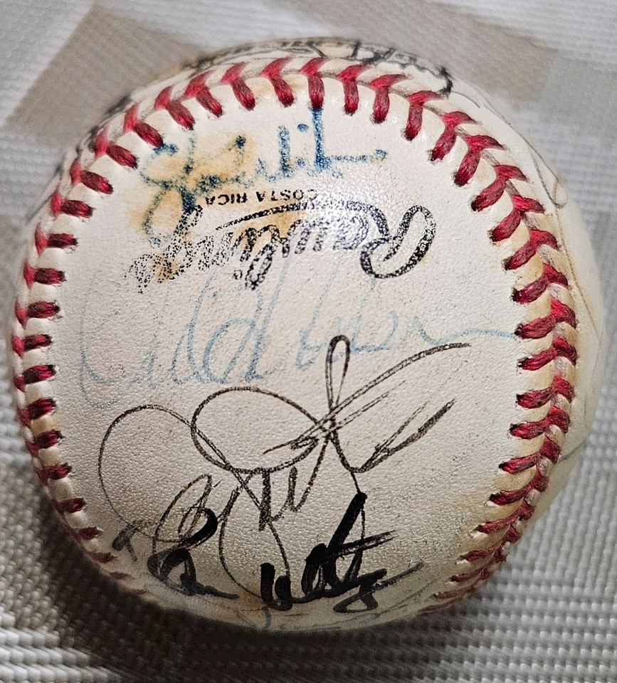Los Angeles Dodgers Team Signed Autograph MLB Baseball, 26 SIGNATURES ...