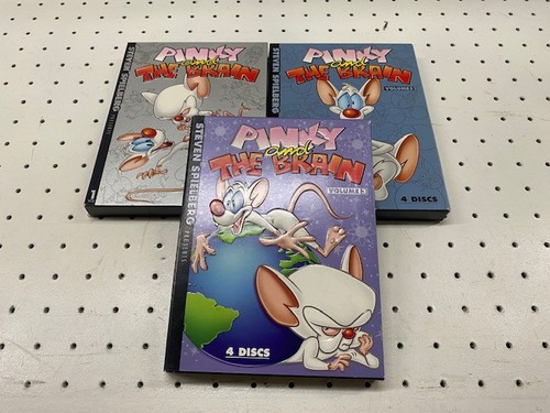 Pinky and The Brain DVD Set Volumes 1-3 Steven Spielberg | eBay