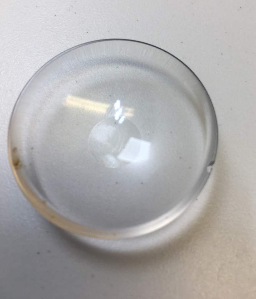 Vintage Pocket Watch Glass Replacement Bullseye Verge Open Face #9 Size ...