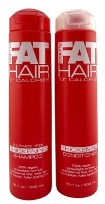 Samy Fat Hair 0 Calories Thickening Lightweight Shampoo & Conditioner ...