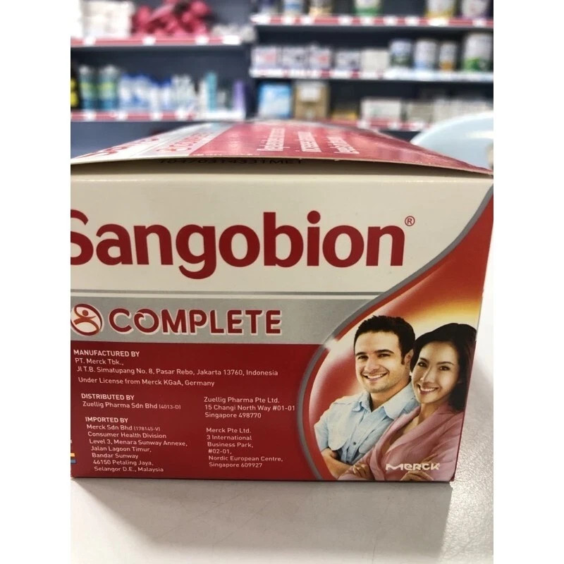 Sangobion Iron Supplement & Help Increase Haemoglobin 100 Capsules ...