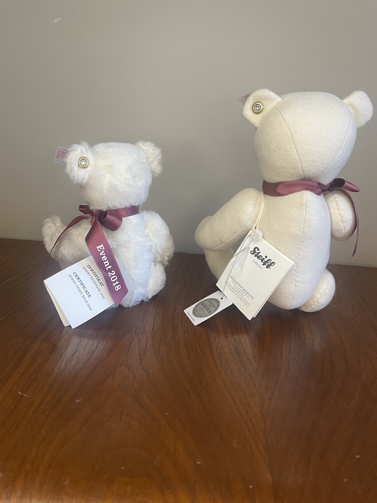 Steiff Bear Lot of 2 Collectable Swarovski Butterfly | eBay