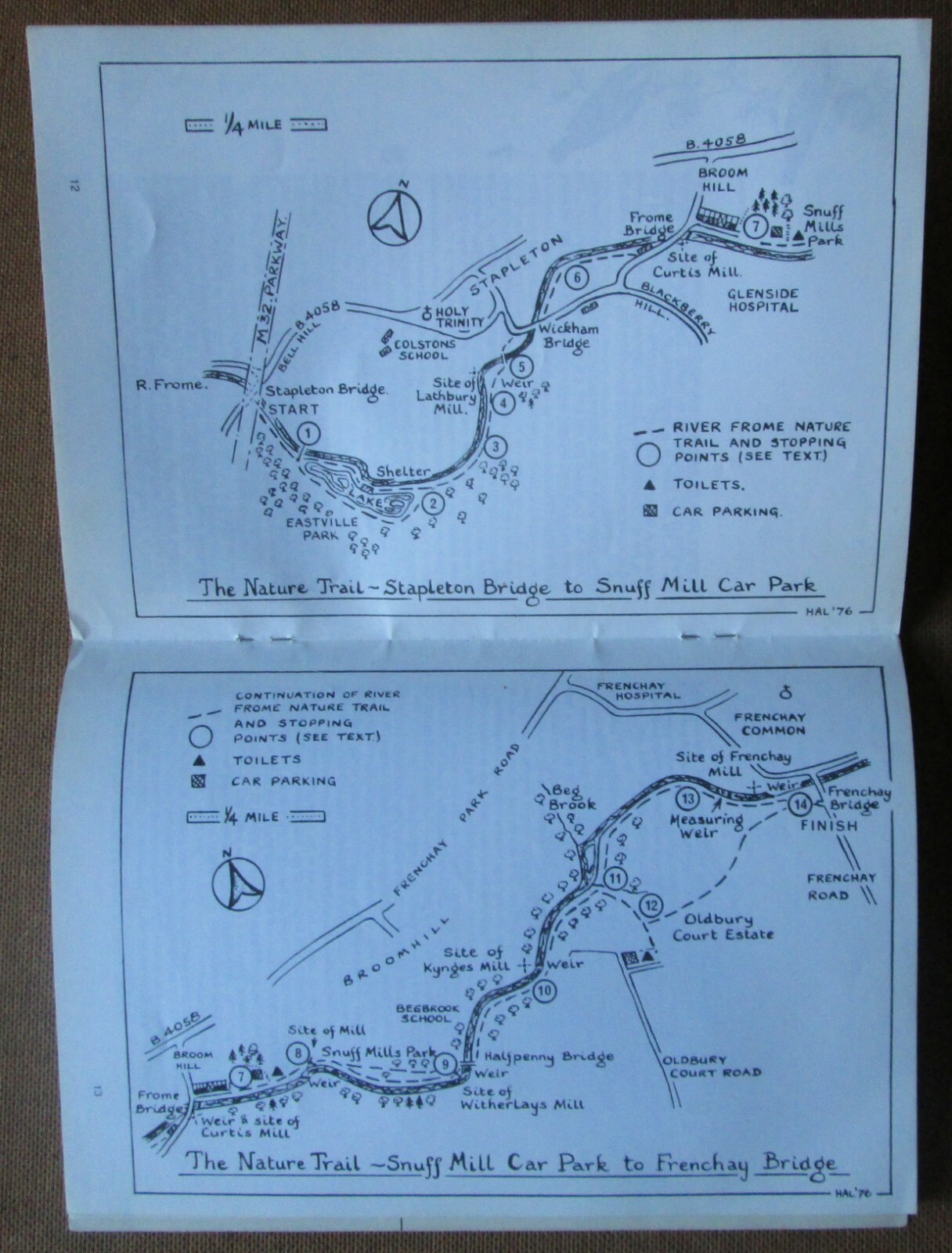 Nature Trail Frome Valley Bristol Naturalists Society City Parks Walks ...