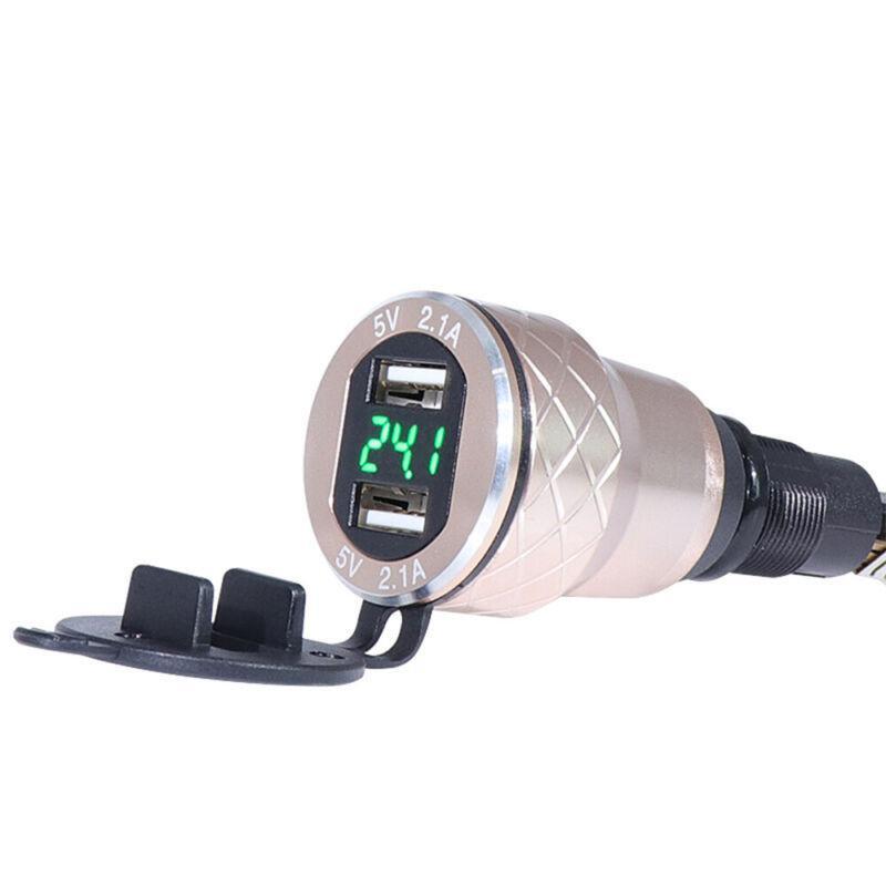 For BMW Motorcycle F800 F650 F700 R1200 GS R1200RT Dual USB Charger ...