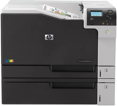 HP LaserJet Enterprise M750N D3L08A AIM-ReCertify Warranty No Toners | eBay