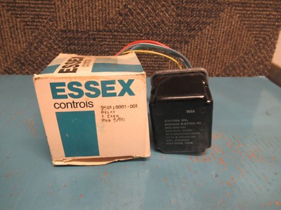 NEW ESSEX EMERSON RELAY 9501-0001-001 3A@120/240Vac 120V COIL 7.0VA ...