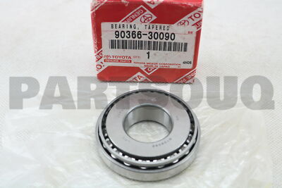 9036630090 Genuine Toyota BEARING, TAPERED ROLLER (FOR REAR DRIVE ...