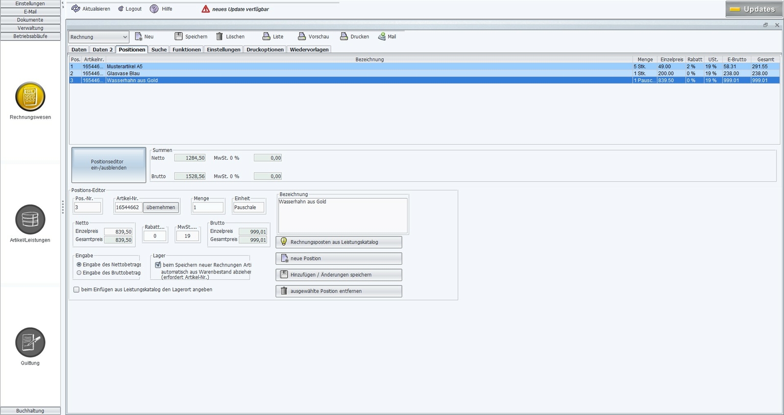 Buchhaltung,Rechnung schreiben,Rechnungsprogramm,Jahresabschluss,BWA ...