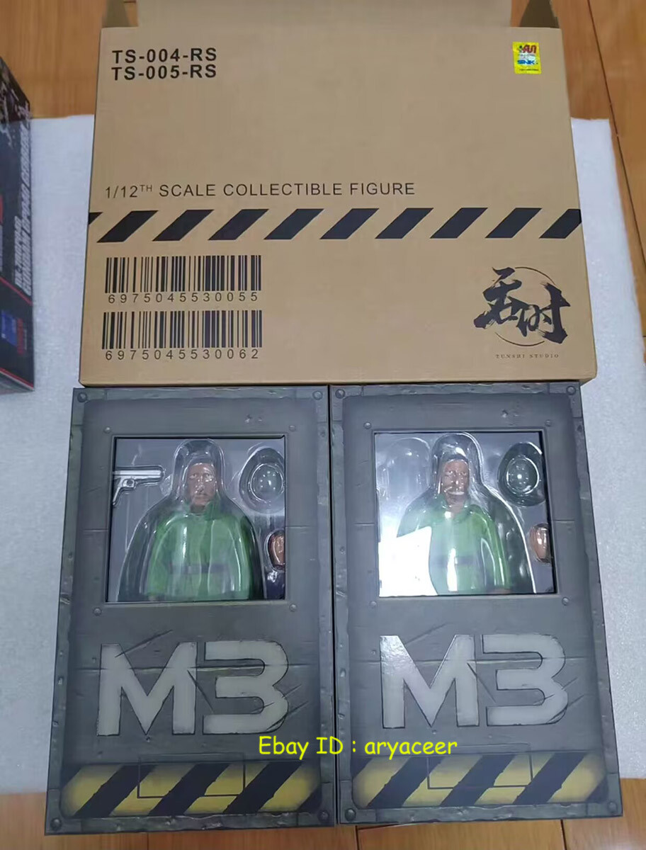 Tunshi Studio Metal Slug 3 Series 1/12 Rebel Soldier 2-Figure Set Model ...