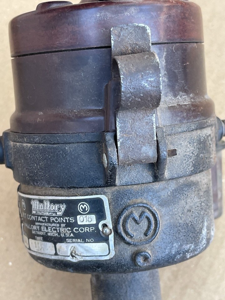 1928 1929 1930 1931 Model A Ford Mallory Distributor YA 11A 1932 32 34 ...