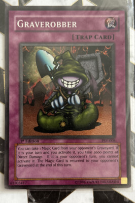 Graverobber (Trap Card) 1st Edition Foil PSV-008 | eBay