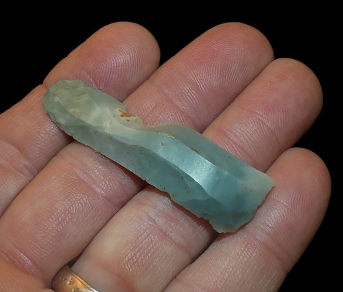 FLAKE BLADE OHIO FLINT RIDGE INDIAN ARROWHEAD ARTIFACT COLLECTIBLE ...