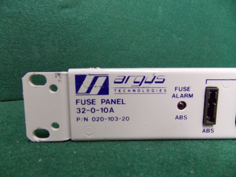 Argus 32-0-10A GMT Fuse Panel 020-103-20 # | eBay
