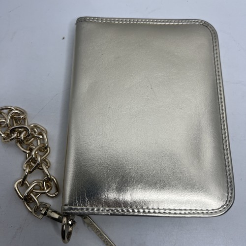 Versace Perfume Gold Metallic Wallet/Wristlet Zip Around 5X7” | eBay