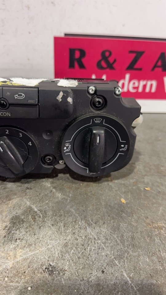 Volkswagen Golf Mk5 2005-2009 HEATER CONTROL PANEL CLIMATE CONTROL ...