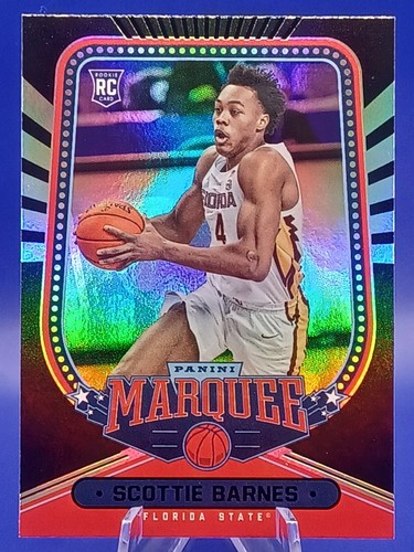 2021-22 Chronicles Marquee Draft Picks Scottie Barnes RC Rookie Card ...