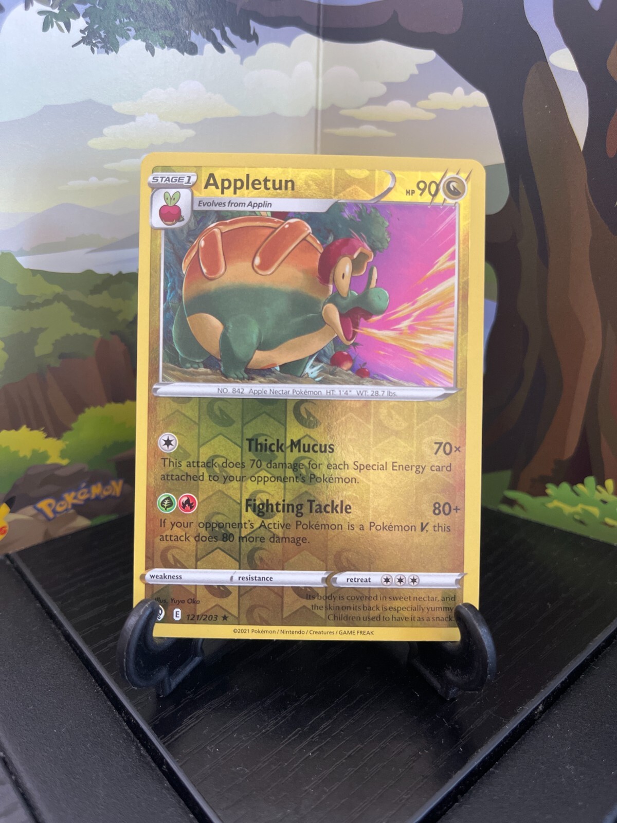 Appletun 121/203 - Evolving Skies - Reverse Holo - Rare - Pokemon - LP ...