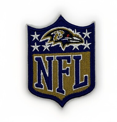 Baltimore Ravens NFL Patch 2” X3” Iron On | eBay