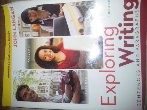 Exploring Writing Sentences and Paragraphs - Paperback By John Langan ...