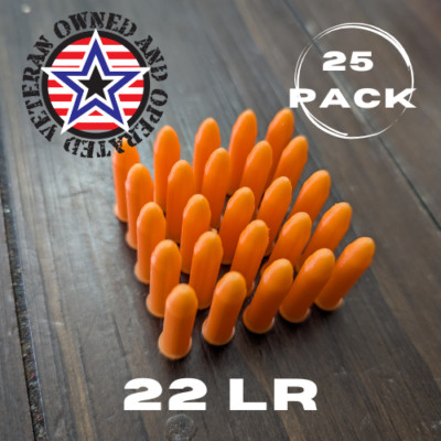 22 LR Dummy Rounds, Snap Caps -- For Training **Made in USA (25 pack ...