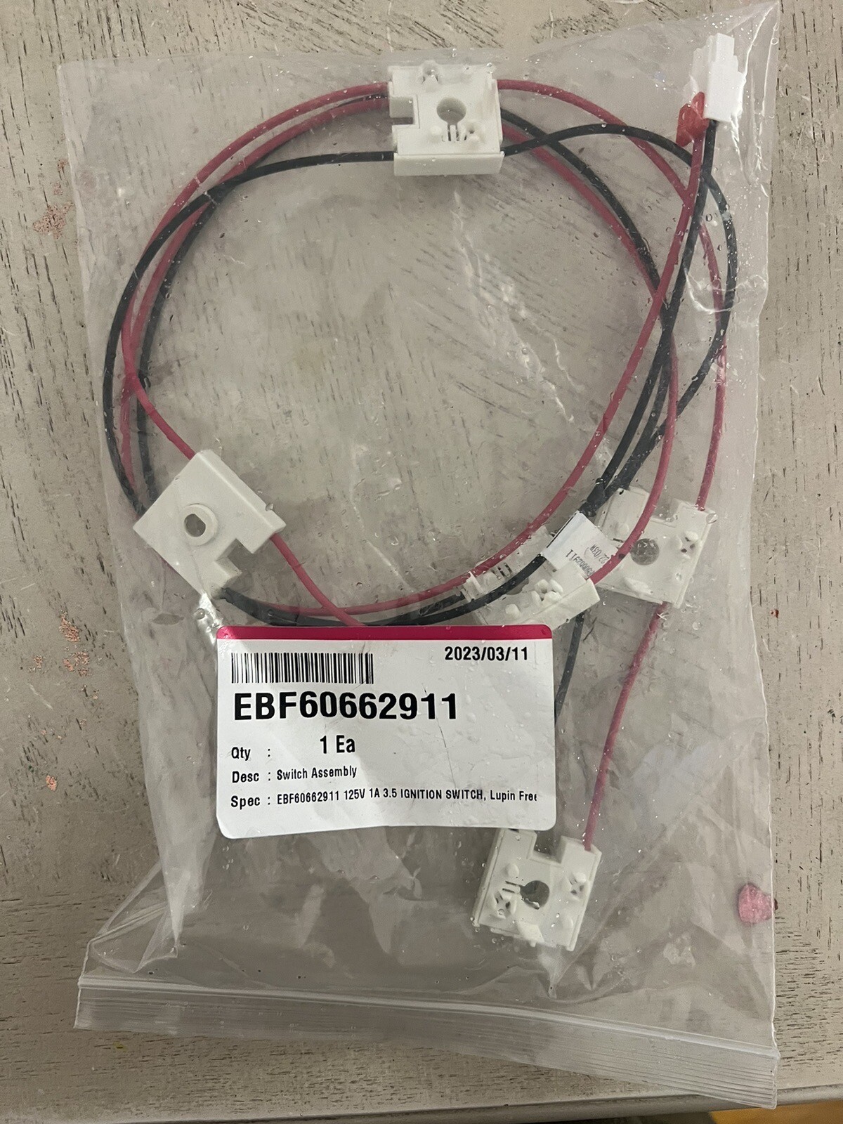 LG Switch Assembly #L-G-EBF60662911 | eBay