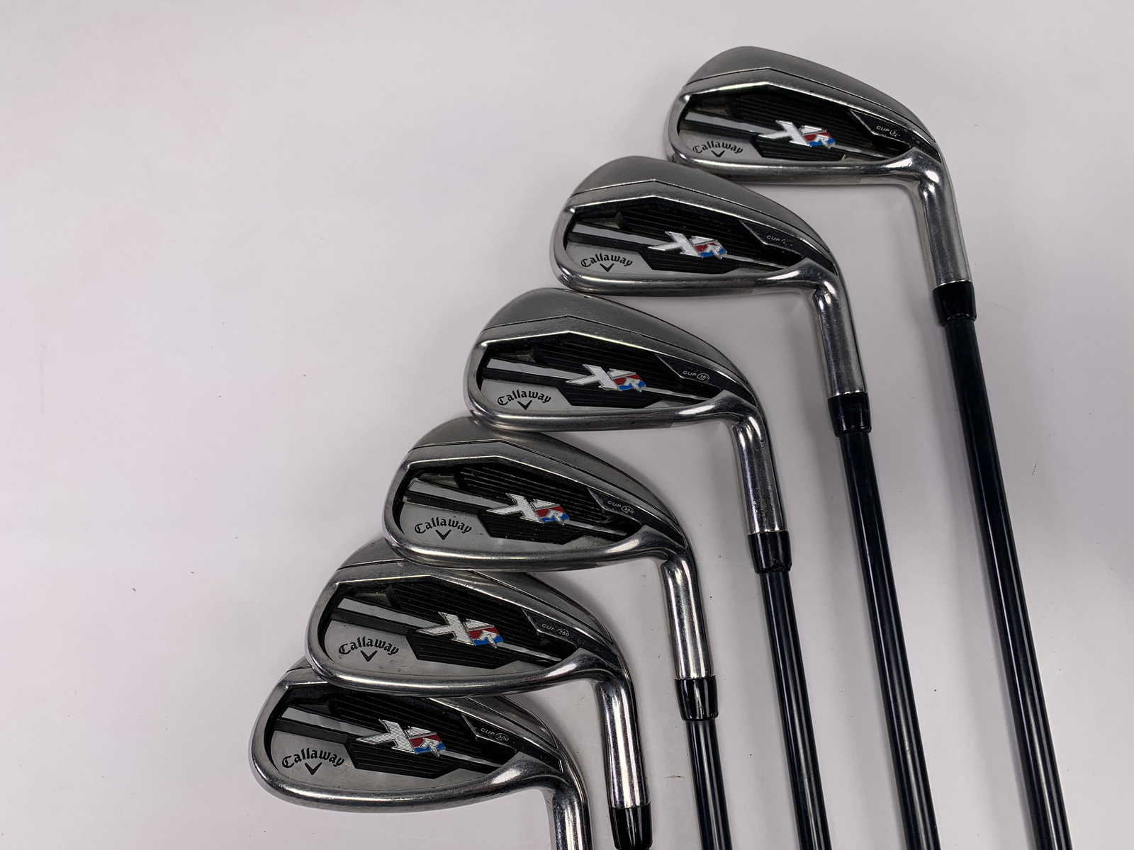 Callaway XR Iron Set 5-PW Project X San Diego 5.5 Regular Graphite Mens ...