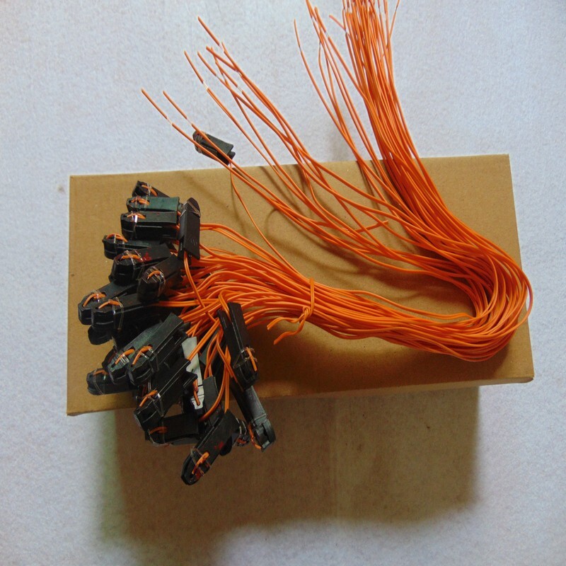 0.5m 200pcs copper wire safety Line-fireworks firing syste connect wire ...