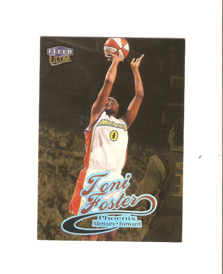 toni foster 1999 ultra gold card,iowa,big-10,memphis tn,mercury # 6 | eBay