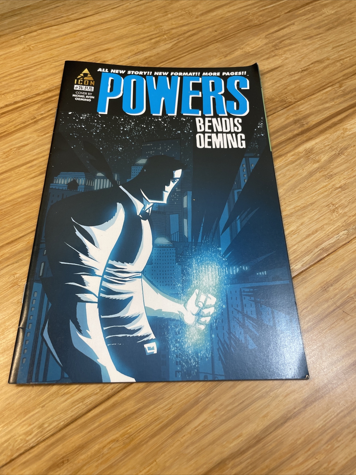 Icon Comics Powers Bendis Oeming Issue #25 July 2007 Comic Book KG JD ...